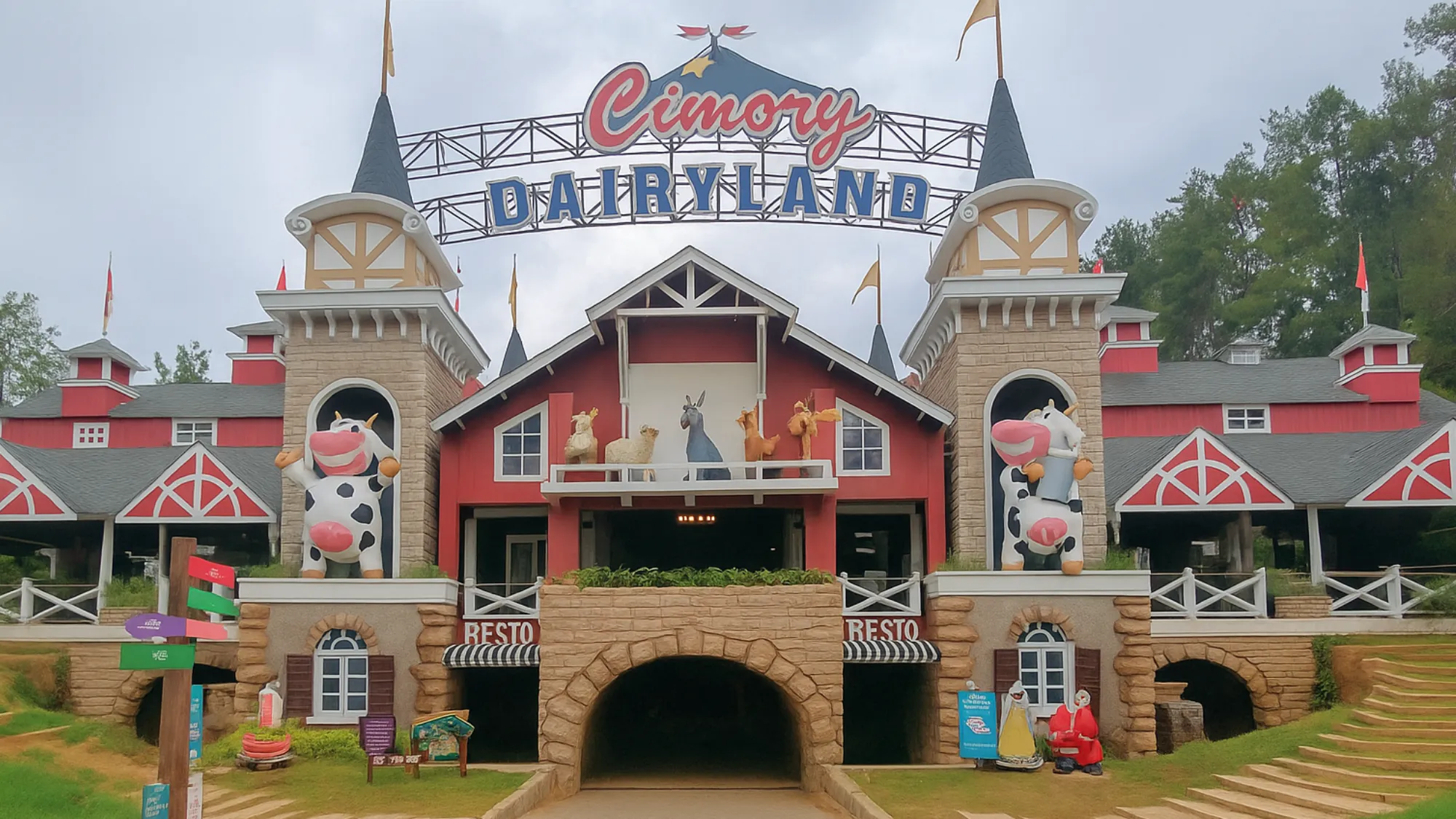 Tempat Wisata Cimory Bandung - Destinasi Edukasi dan Kuliner